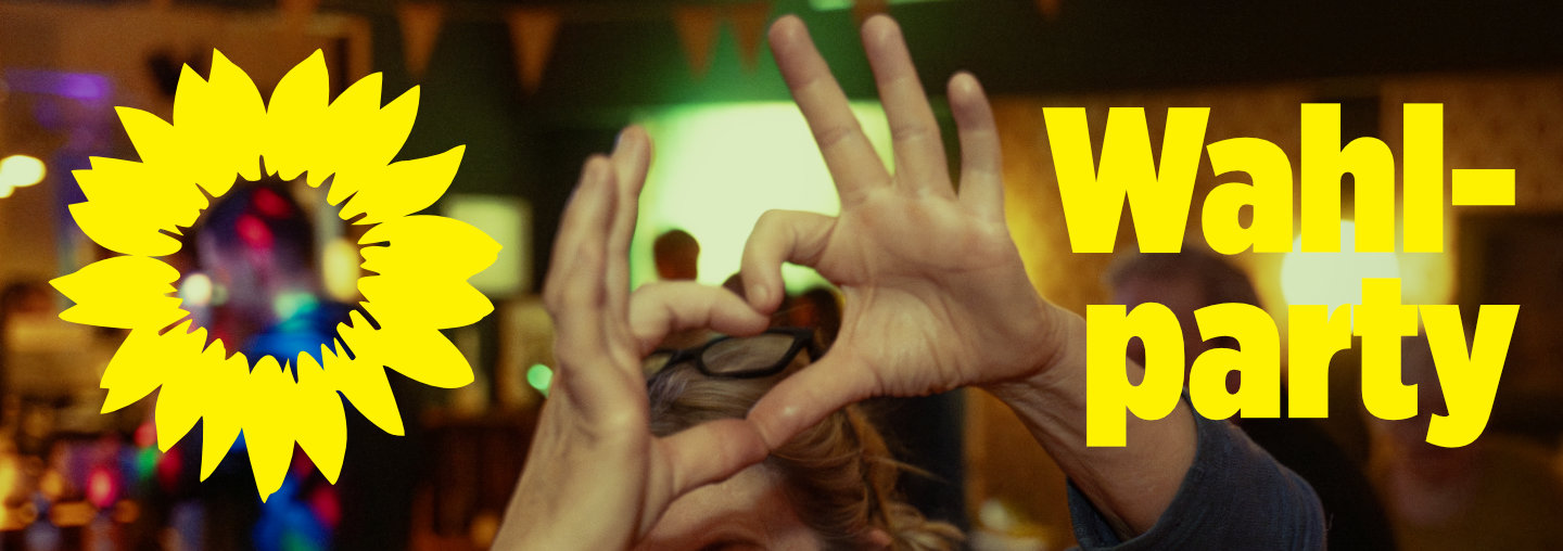 Wahlparty zur Bundestagswahl – BÜNDNIS 90/DIE GRÜNEN